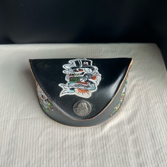 Ed Hardy | Accessories | Authentic Ed Hardy Skull And Roses Sunglasses ...